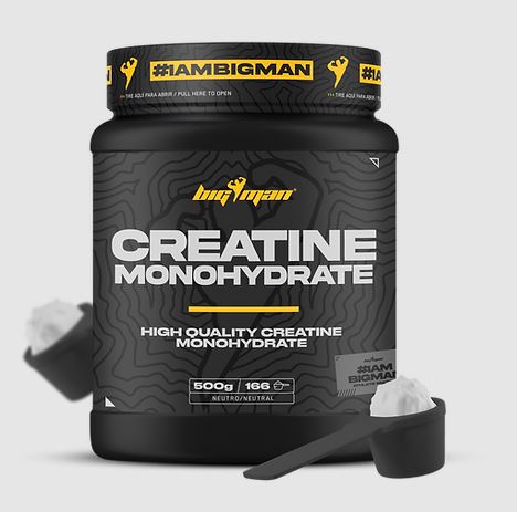 Big Man Creatine Monohydrate-166 Serv.-500G.-Unflavored | Maxmuscle Elite